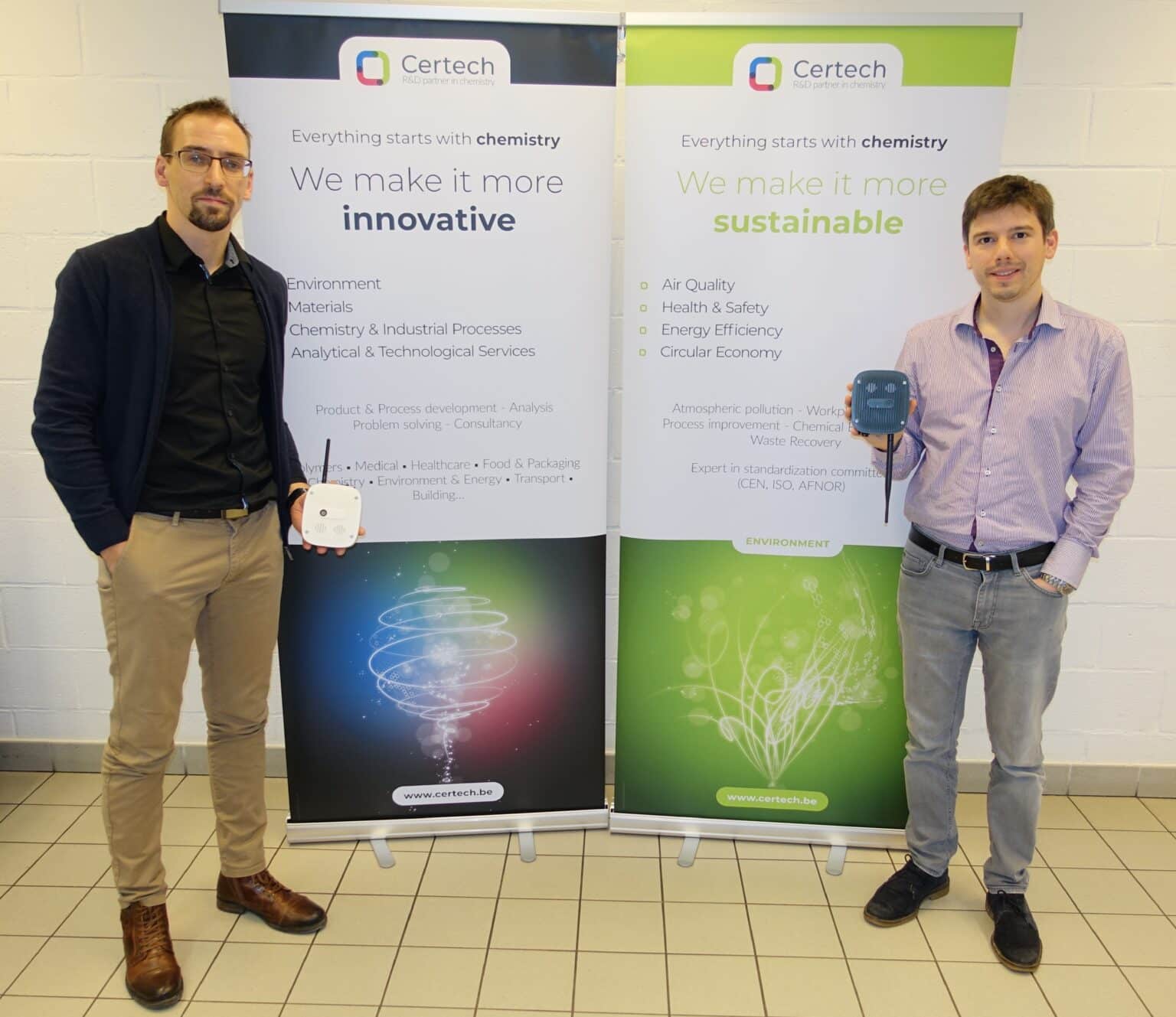 Capteurs de mesures en continu de la qualité de l’air - Certech